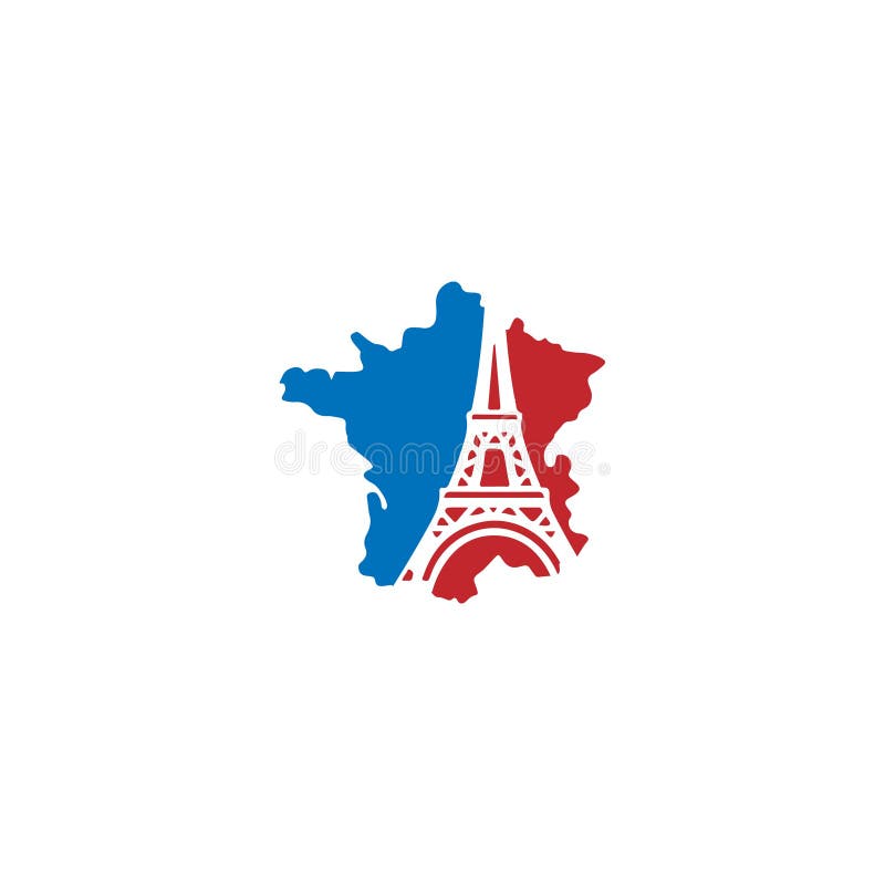France Logo Design Vector for Inspiration Stock Vector - Illustration ...