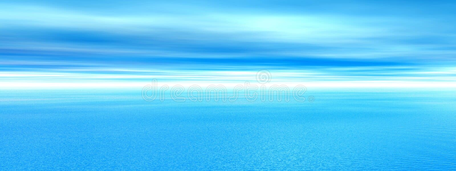 Ocean surface waterscape stock vector. Illustration of aqua - 183175117