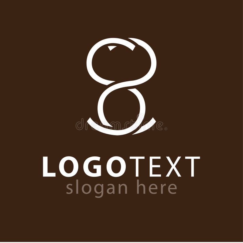 SS Letter Line Logo stock vector. Illustration of connection - 159028568