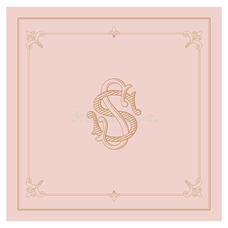 SS, Logo SS, Letter SS, Monogram SS,Wedding Monogram, Wedding Logo ...
