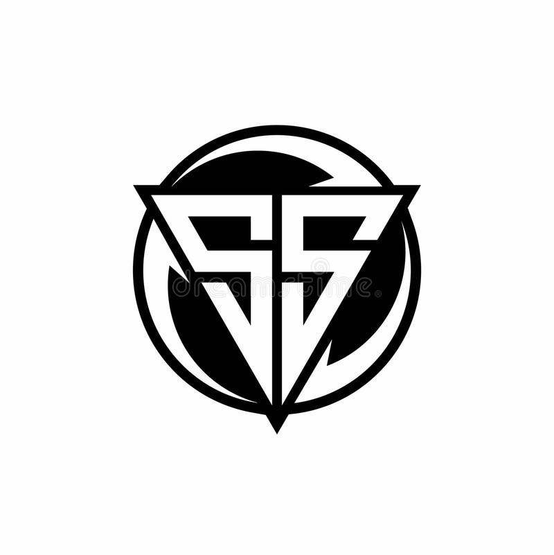 SS Logo Monogram Design Template Stock Vector - Illustration of minimal ...