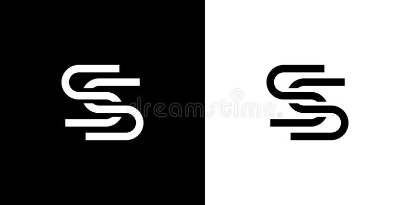 SS Logo, SS Monogram, Initial SS Logo, Letter SS Logo, Icon, Vector ...