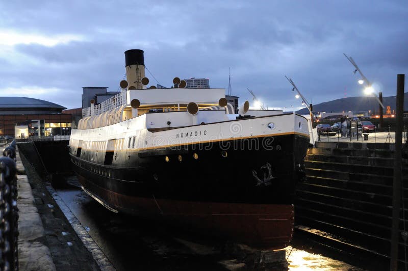 SS Nomadic editorial stock image. Image of belfast, history - 39486794