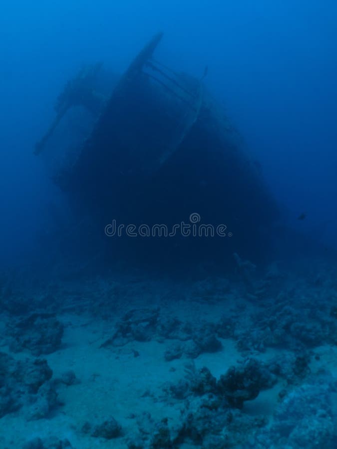 SS Thistlegorm stock photo. Image of famous, shipwreck - 22793992