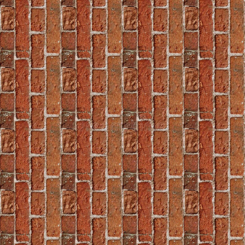 Ssamless Pattern with Old Broken Red Bricks with Paint Stock Photo ...