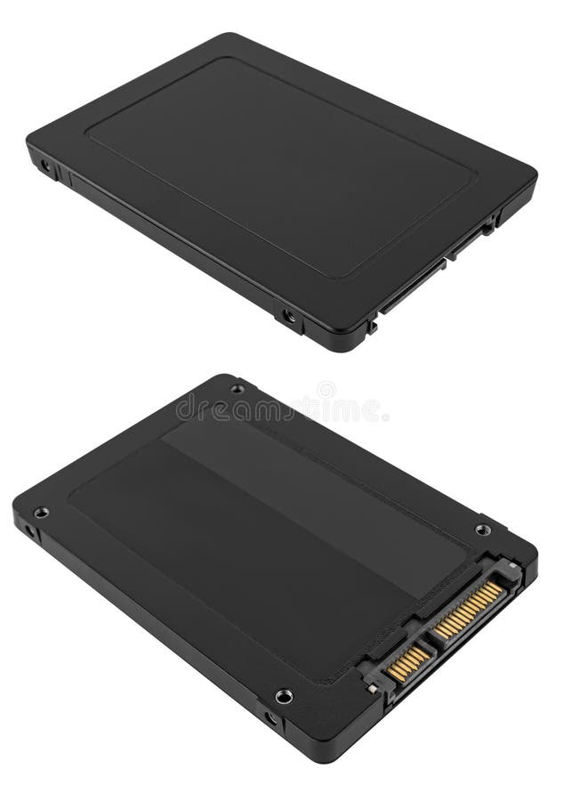 SSD Disk, Solid State Drive, Isolated on White Background Stock Photo ...