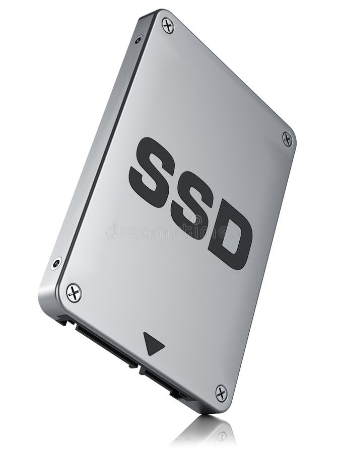 SSD Drive, State Solid Drive Stock Illustration - Illustration of drive ...