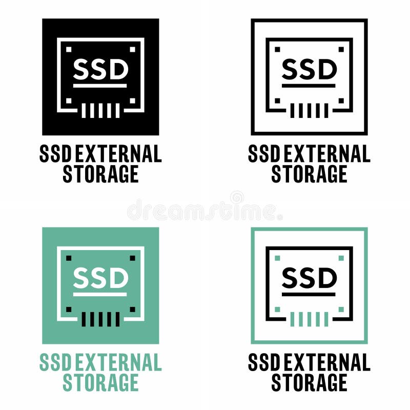 External Storage stock illustration. Illustration of store - 224094