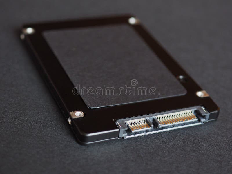 SSD Solid State Drive stock image. Image of black, electronics - 148894691