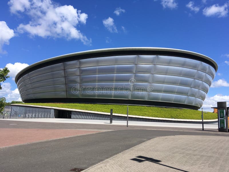 SSE Hydro stock photo. Image of building, alien, glasgow - 113438102