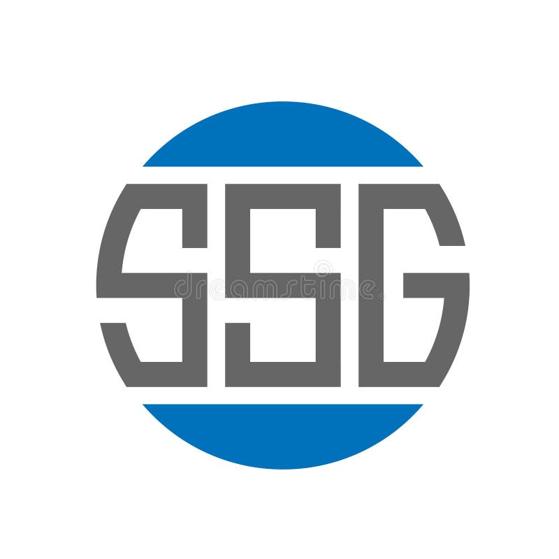 SSG Letter Logo Design on White Background. SSG Creative Initials ...