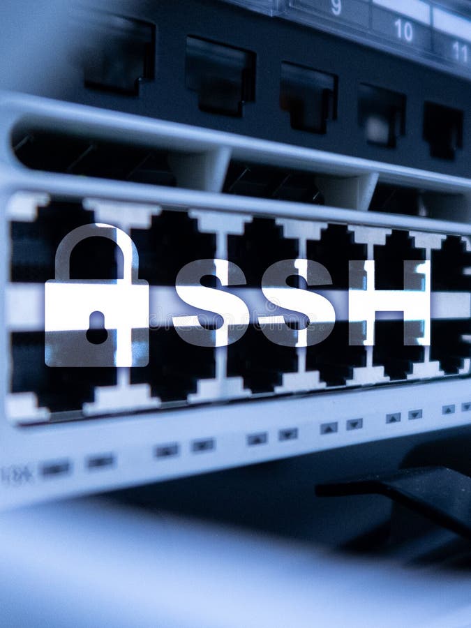 SSH, Secure Shell Protocol and Software. Data Protection, Internet and ...
