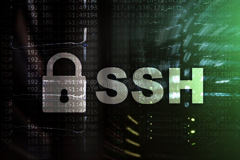 SSH, Secure Shell Protocol and Software. Data Protection, Internet and ...