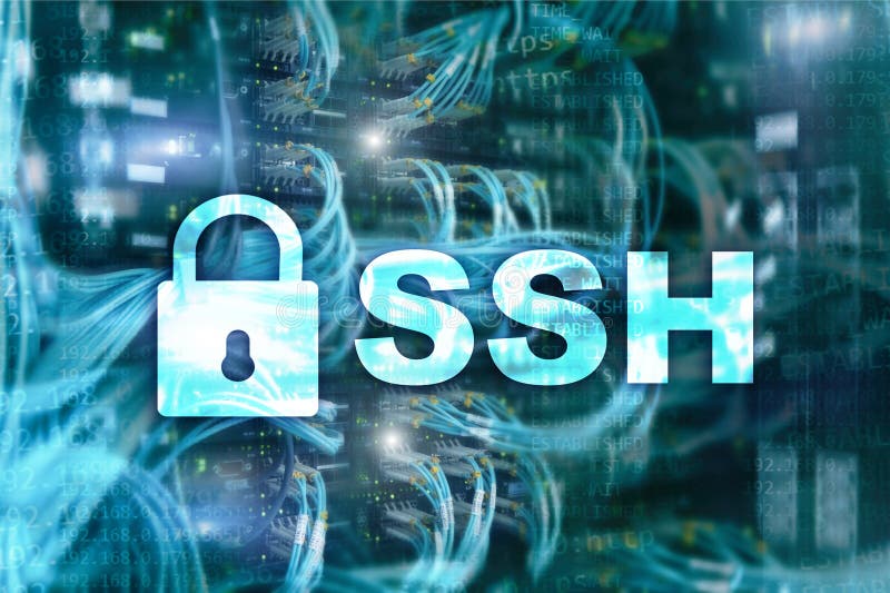 SSH, Secure Shell Protocol and Software. Data Protection, Internet and ...