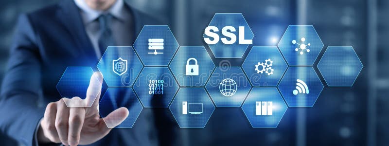 Secure Communications Data Safe Security Lock Stock Vector ...