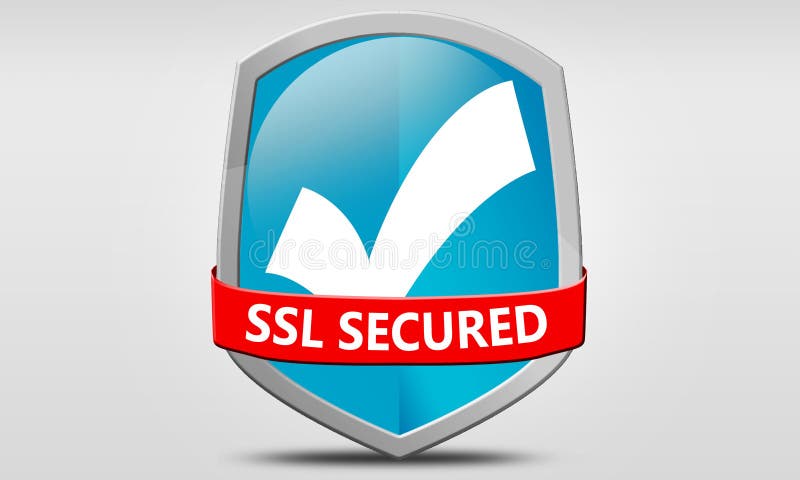 Ssl Secured Logo Stock Illustrations – 180 Ssl Secured Logo Stock ...