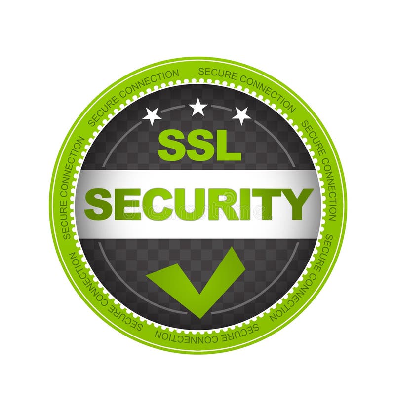 Ssl Secured Seal or Shield Illustration Stock Illustration ... Ssl Secured Seal or Shield Illustration Stock Illustration ...