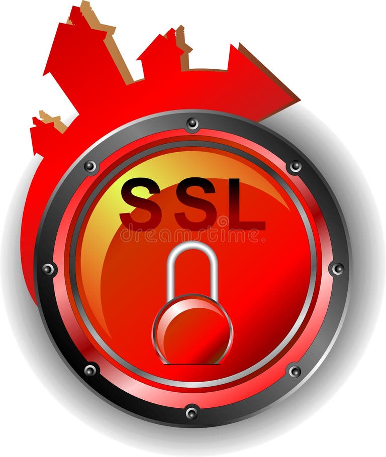 Ssl Secured Logo Stock Illustrations – 185 Ssl Secured Logo Stock ...
