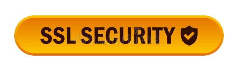 Ssl security button stock illustration. Illustration of layer - 159086327