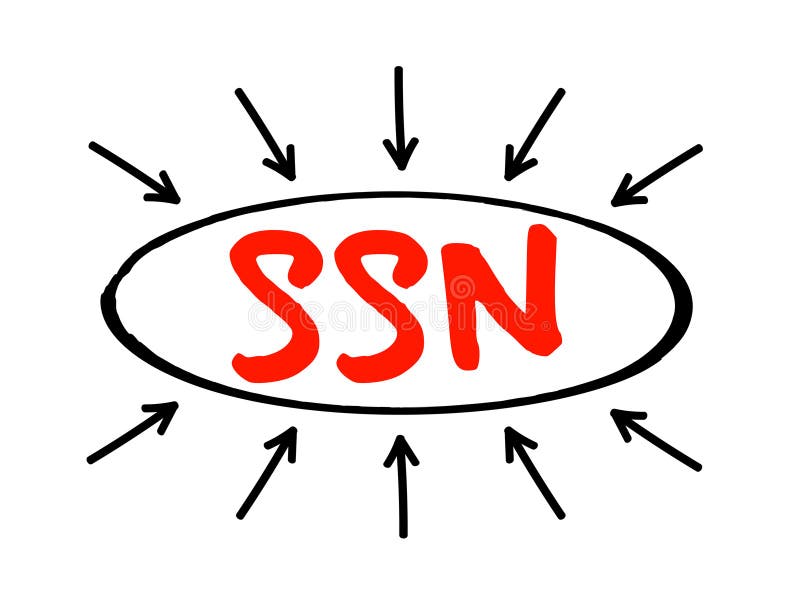 Ssn Stock Illustrations – 81 Ssn Stock Illustrations, Vectors & Clipart ...