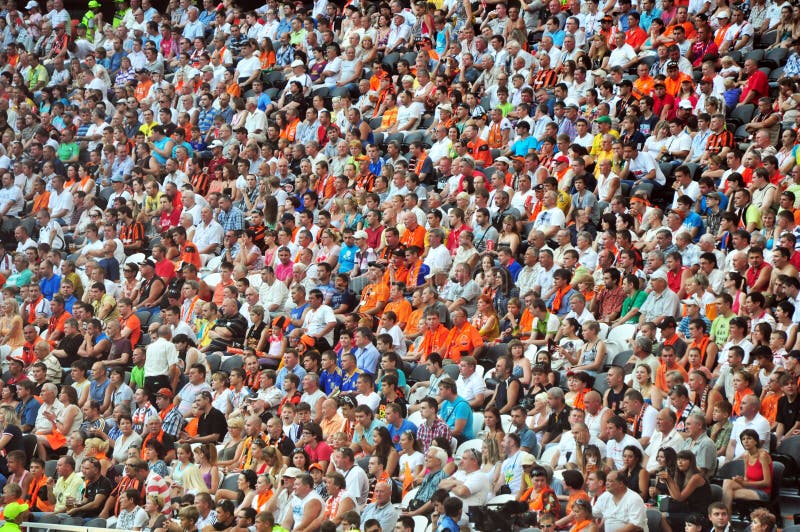 Audience in the stands editorial image. Image of sport - 20527775