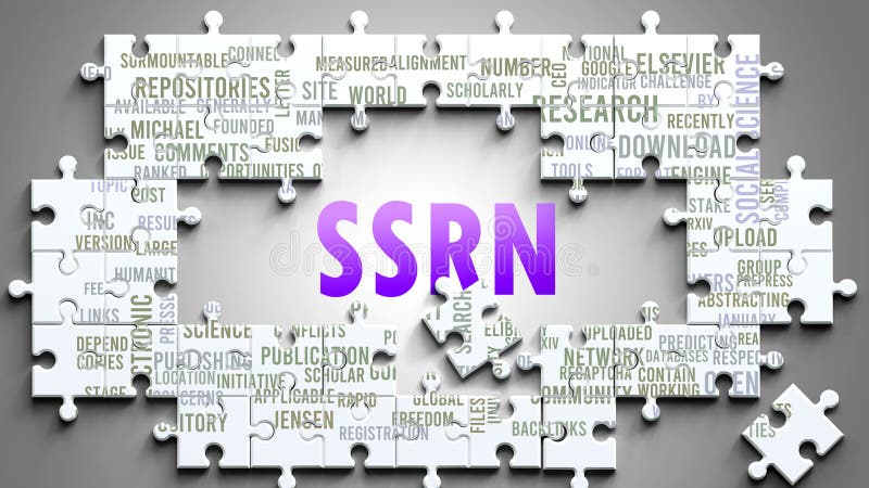 Ssrn As a Complex Subject, Related To Various Topics and Ideas on a ...