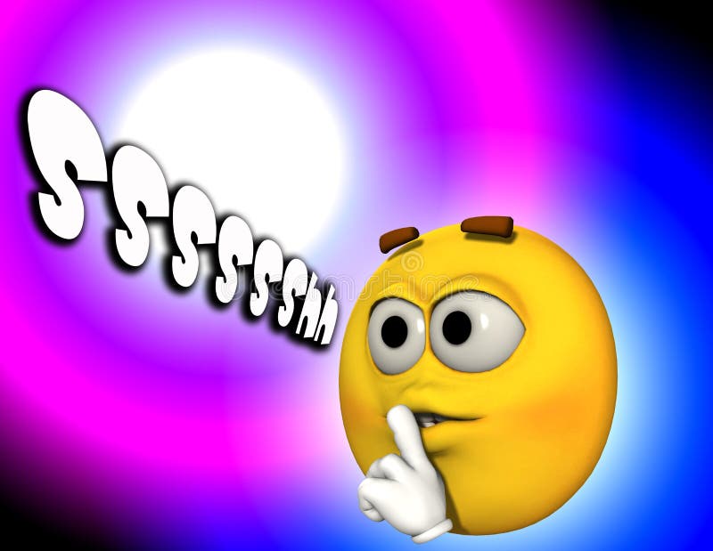 Be Quiet 2 stock illustration. Illustration of quiet, calmness - 4649359