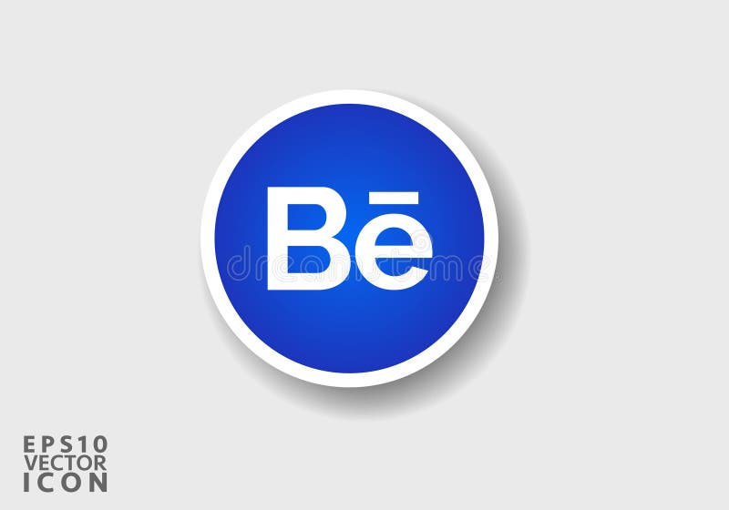 Behance Logo Vector is a Stylized Representation of the Logo Editorial ...