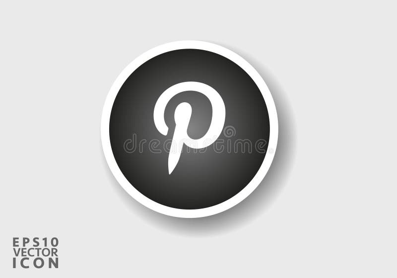 Pinterest Logo Vector is a Stylized Representation of the Logo ...
