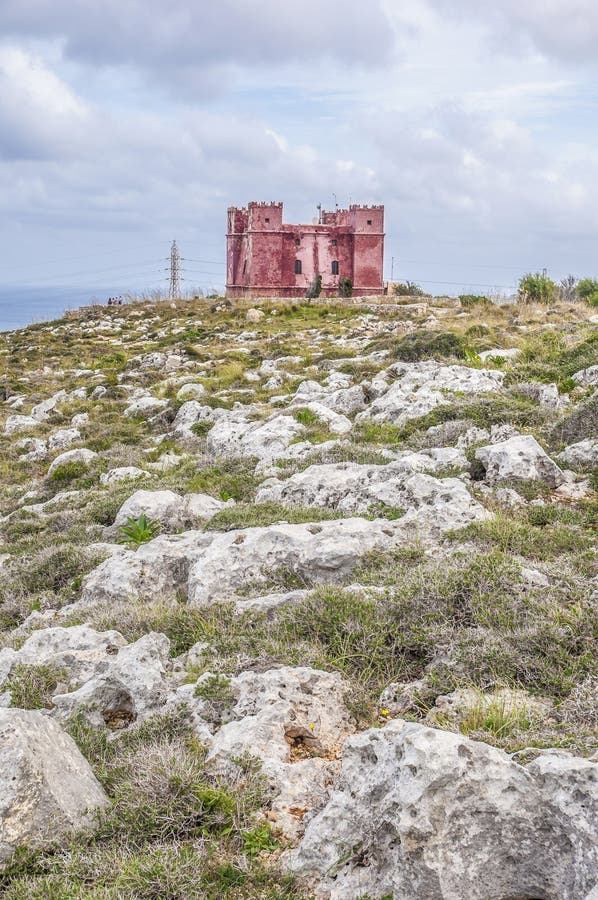 St. Agatha S Tower in Malta Stock Photo - Image of mellieasect, marfa ...
