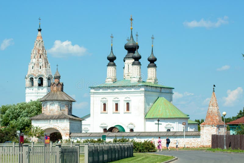 St. Alexander Monastery. Suzdal 1000 Years Editorial Stock Image ...