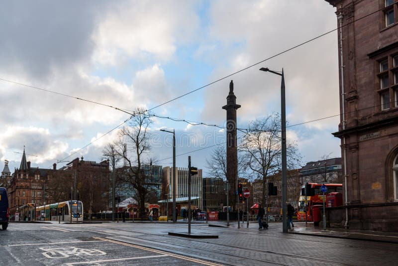 St Andrew Square after Rain in Edinburgh Editorial Photo - Image of ...