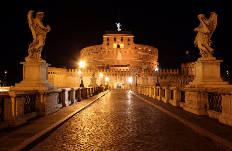 St.Angelo stock photo. Image of bridge, lazio, local - 27875178