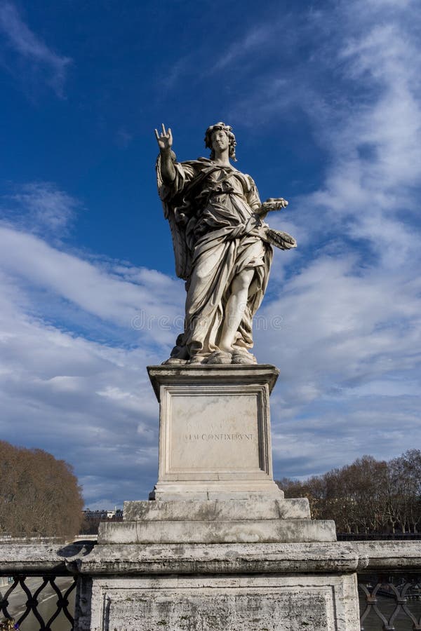 St. Angelo angel statue stock image. Image of travel - 50797711