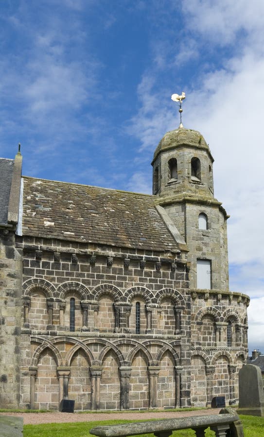 Leuchars Church stock image. Image of outside, christianity - 80147975