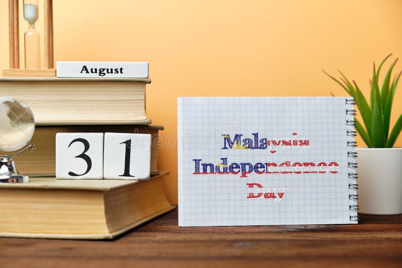31st August - Malaysia Independence Day. Thirty-first Day Month ...
