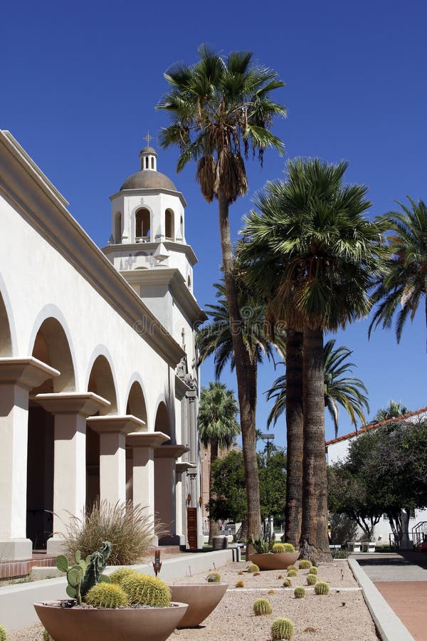St. Augustine Cathedral In Tucson Arizona Stock Image - Image of tucson ...