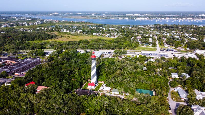St. Augustine Lighthouse and Museum, St. Augustine, Florida Editorial ...