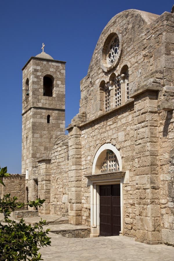 St Barnabas Klooster - Turks Cyprus Stock Foto - Afbeelding bestaande ...