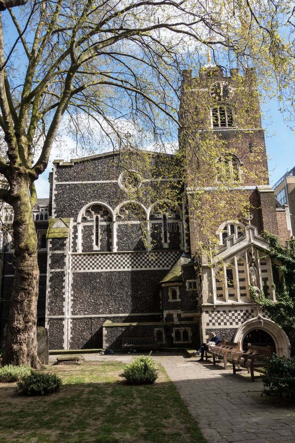 St Bartholomew the Great Church, the City of London, England Editorial ...