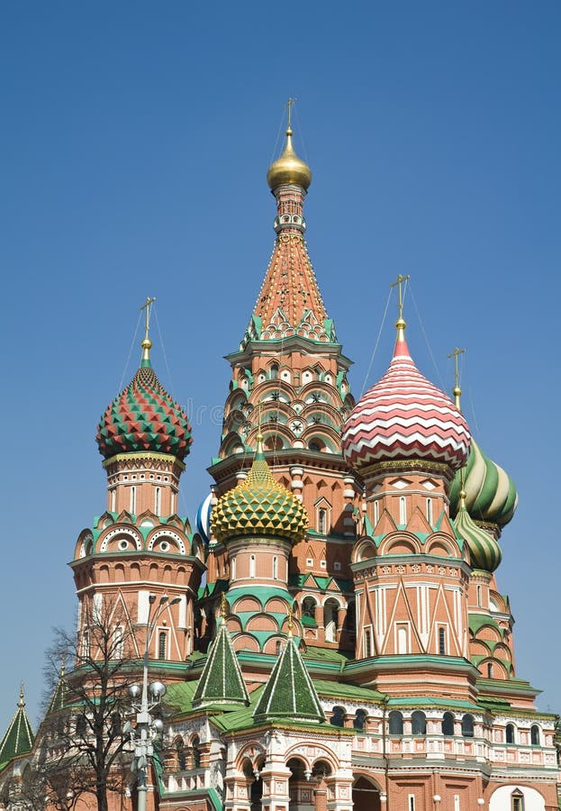 St. Basil Cathedral stock image. Image of high, multy - 25659455
