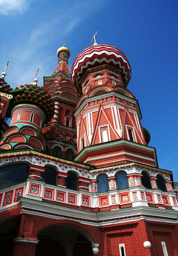 St.Basil cathedral stock photo. Image of moscow, orthodox - 4388642