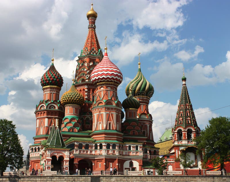 St. Basil Cathedral. stock image. Image of basil, moscow - 9446349