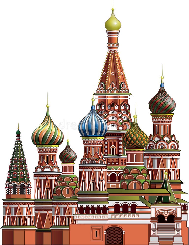 St Basils Cathedral Stock Illustrations – 719 St Basils Cathedral Stock ...