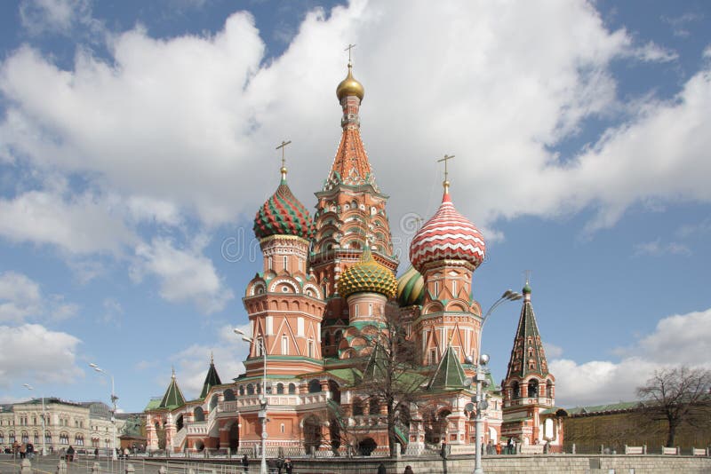 St. Basil s Cathedral stock photo. Image of place, building - 8686680