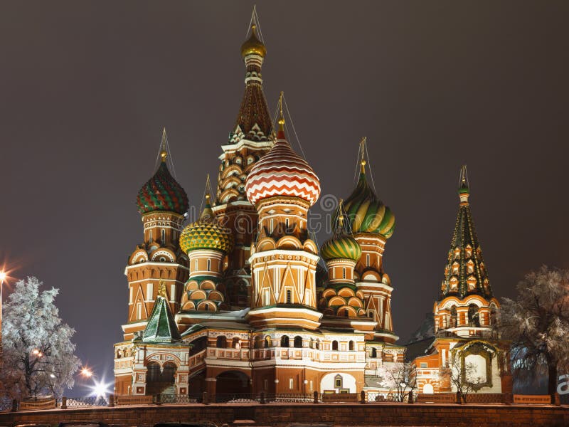 Young Russian Girl Wearing Traditional Costume at Red Square in Moscow ...