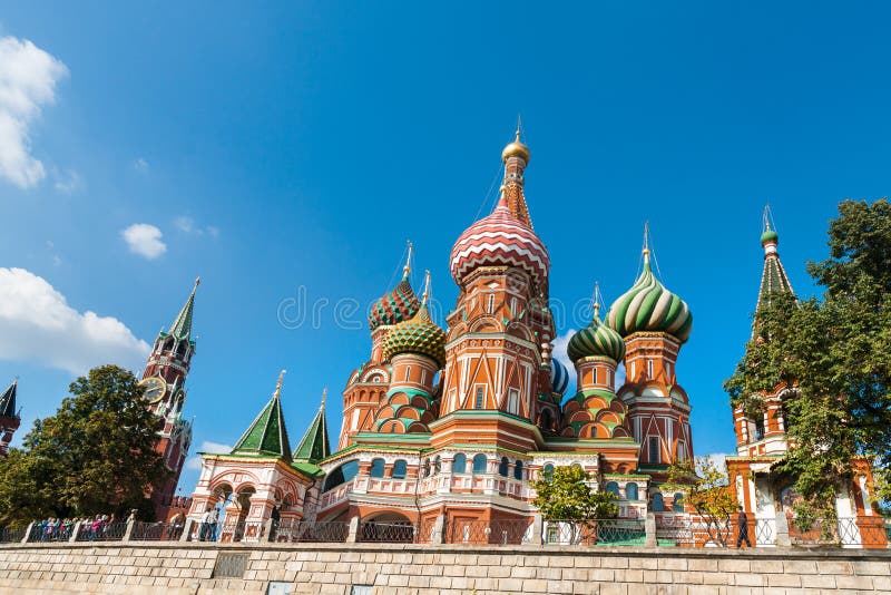St. Basil S Cathedral on Red Square Stock Photo - Image of love, europe ...