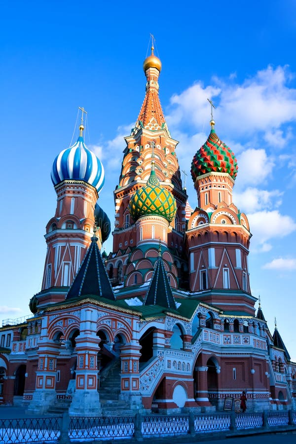 St Basils cathedral stock image. Image of intercession - 16160787