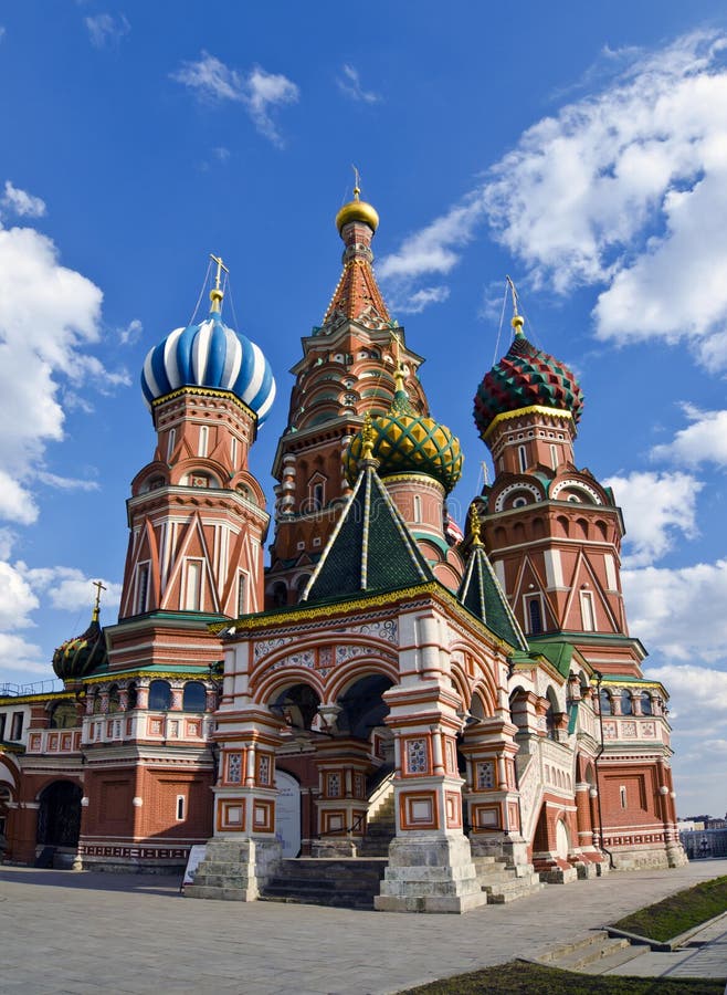 St.Basils Cathedral, Moscow, Russia Stock Photo - Image of beauty ...
