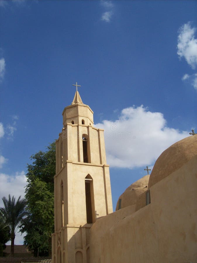 St bishoy Monastery stock photo. Image of church, coptic - 7416288